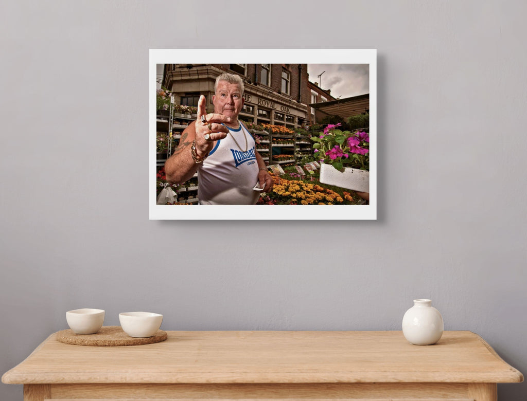 Eastend Market Trader', 2009, Columbia Rd, London. Shoreditch Wildlife ...