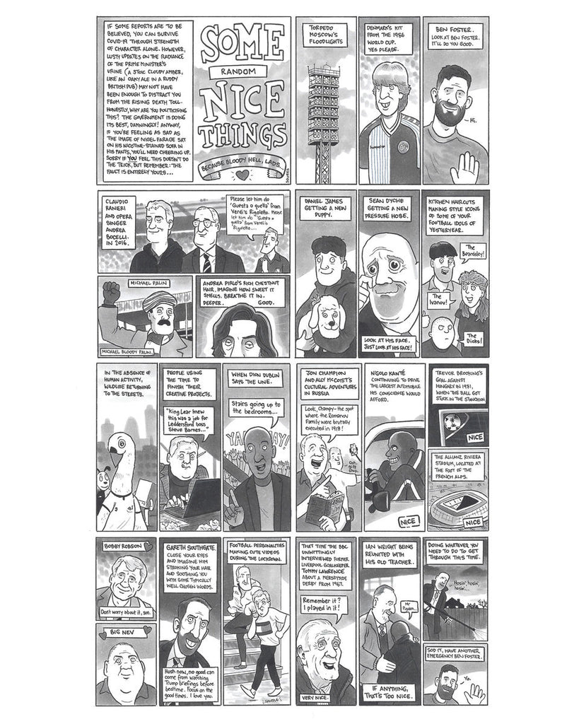 24 random nice things from football – Guardian Print Store