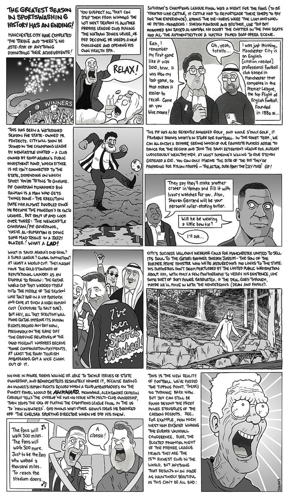 The greatest football season in sportswashing history – Guardian Print ...